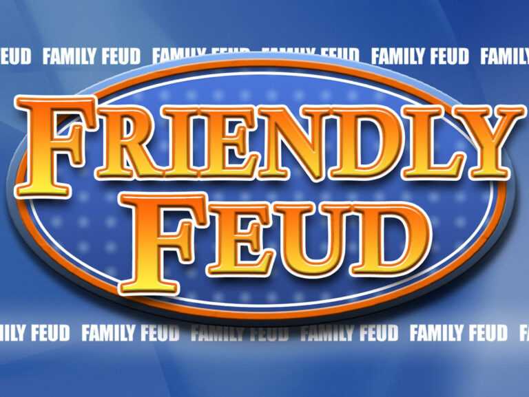 Family Feud Powerpoint Template With Sound Professional Template