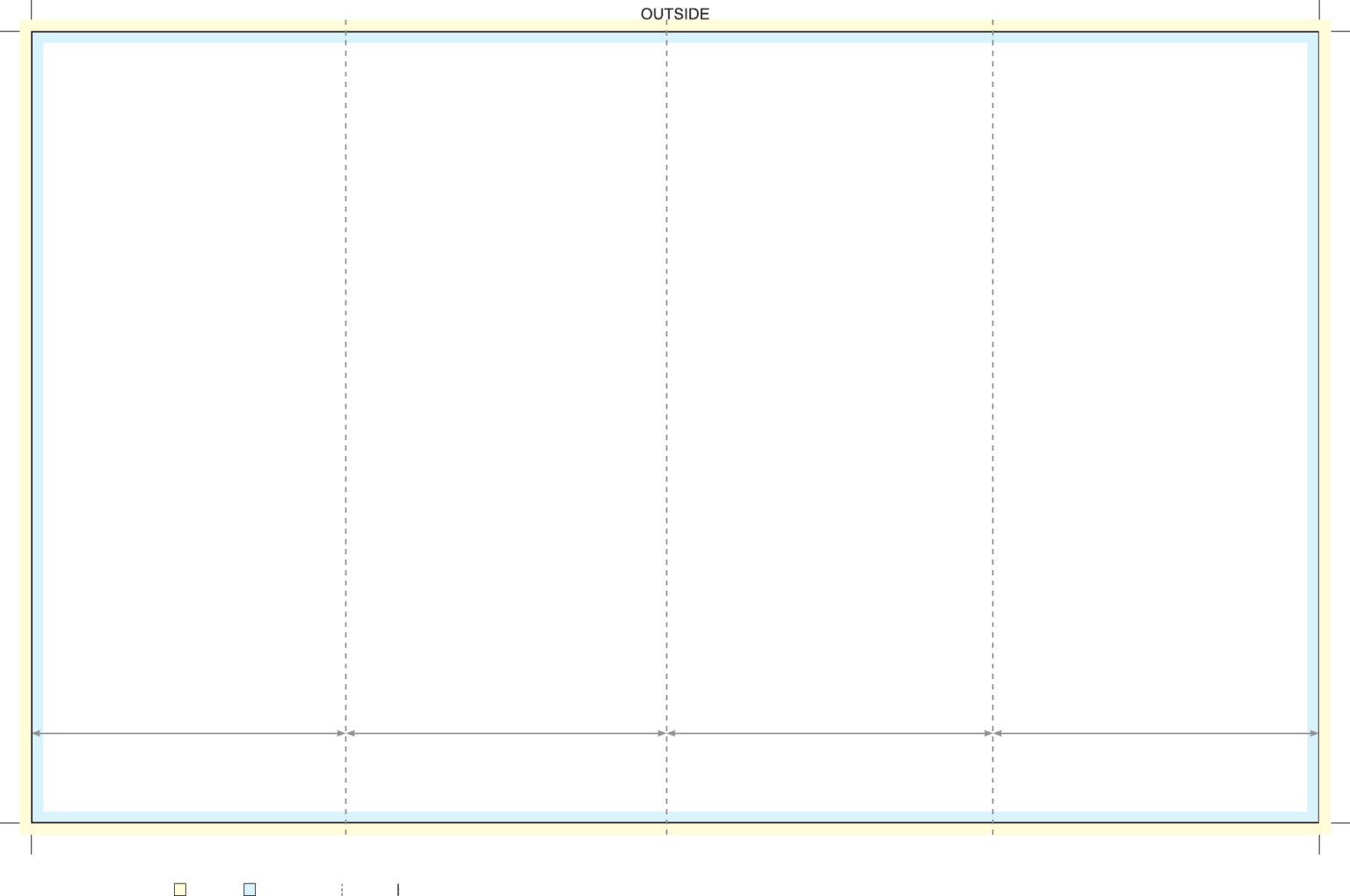 4 Panel Brochure Template - Professional Template