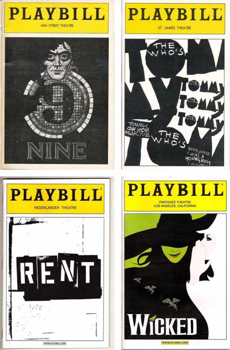 Play Bill Template Theatre 8 Download Free On Pinterest In Playbill 